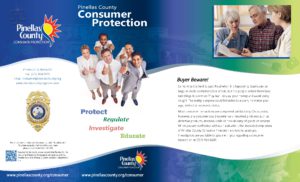 Consumer Protection Printable Brochures - Pinellas County