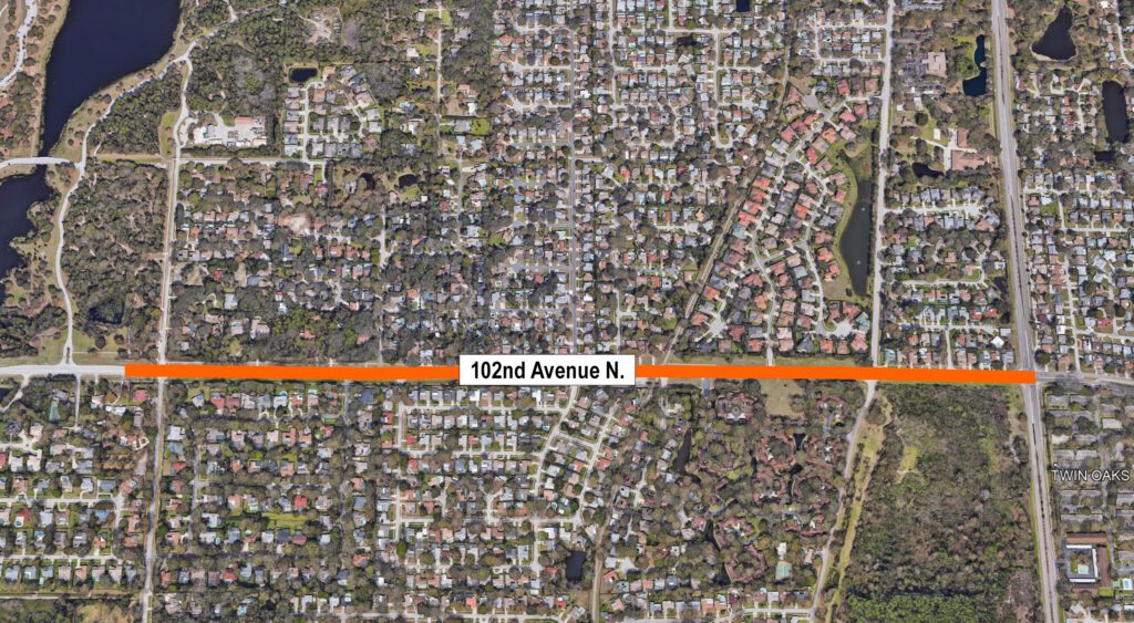 102nd Avenue N. Roadway Improvements - Pinellas County