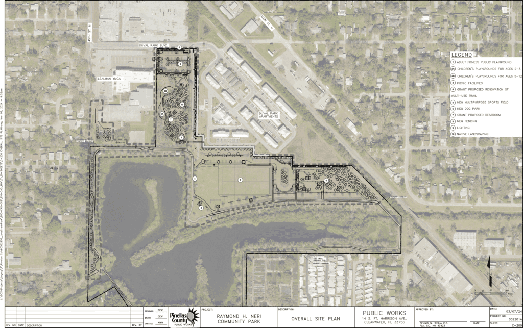 Raymond H. Neri Community Park Improvements - Pinellas County