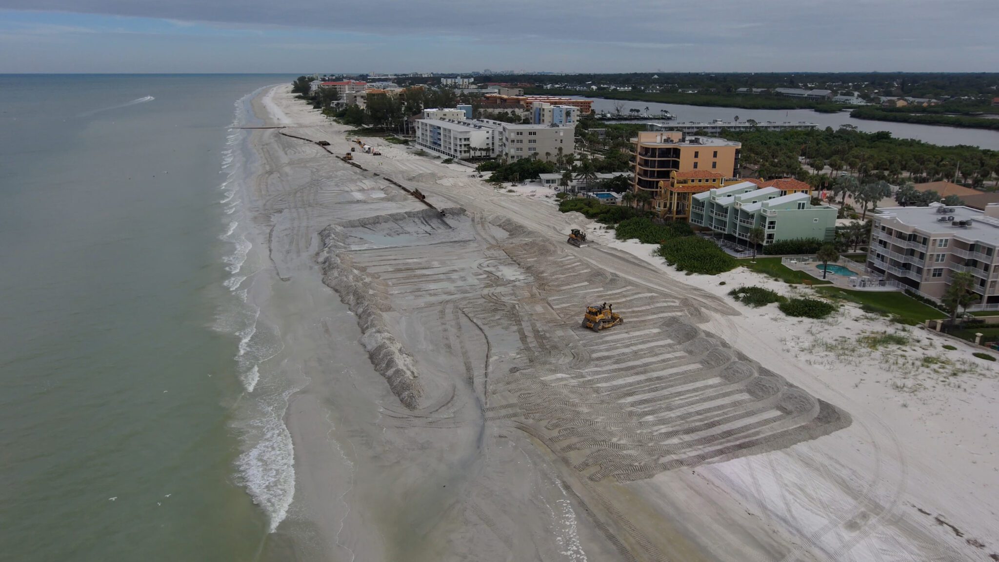 Pinellas County begins beach nourishment project - Pinellas County